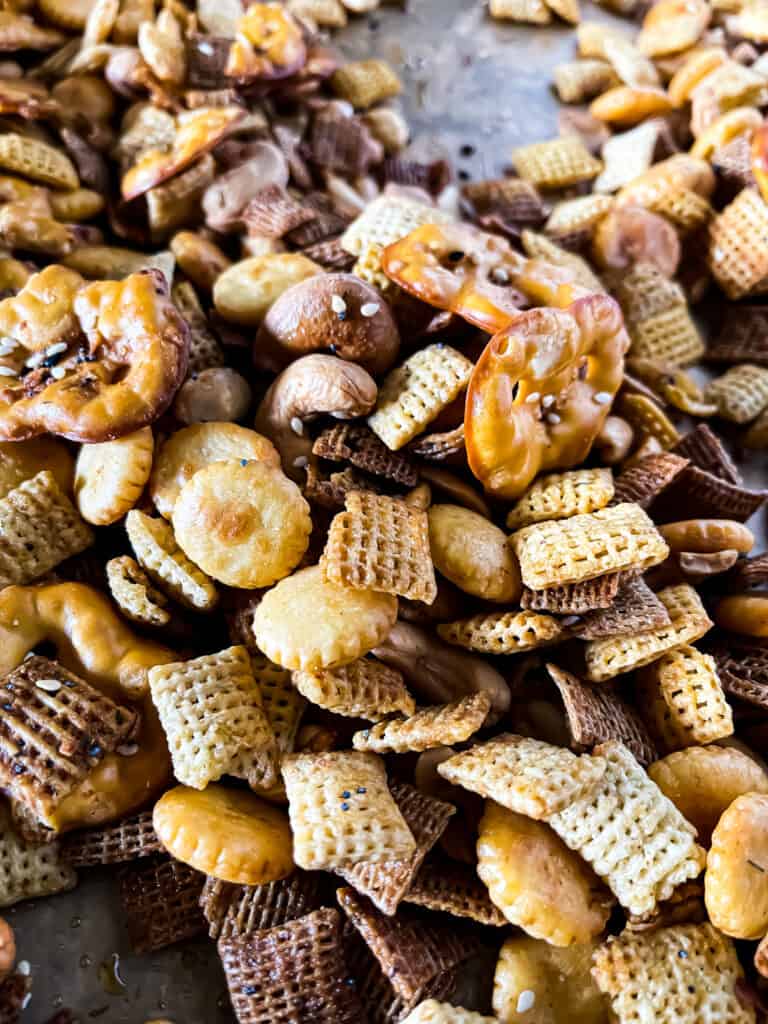 Savory Snack Mix | The BEST Homemade Chex Mix