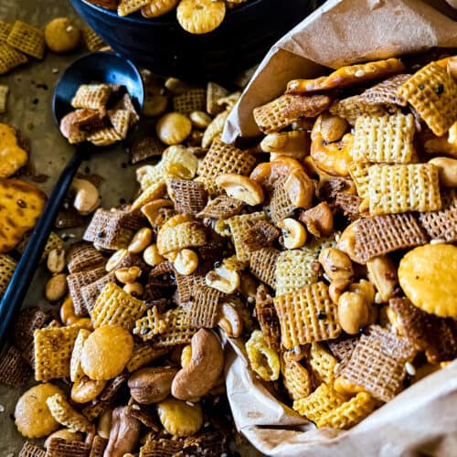 Savory Snack Mix | The BEST Homemade Chex Mix