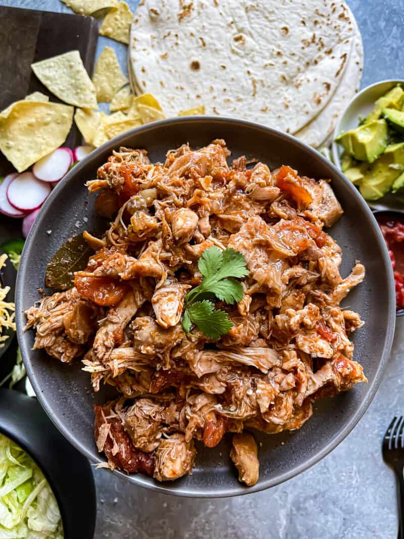 Instant Pot Taco Chicken (Easy Meal Prep Recipe)