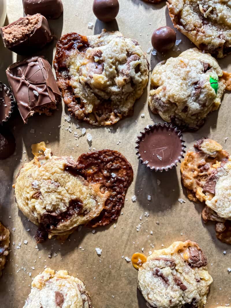 Candy Bar Cookies | The Perfect Recipe For Leftover Candy!