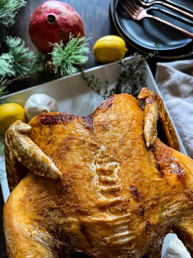 Deep Fried Turkey Recipe (Safest Method + Crispiest Skin)