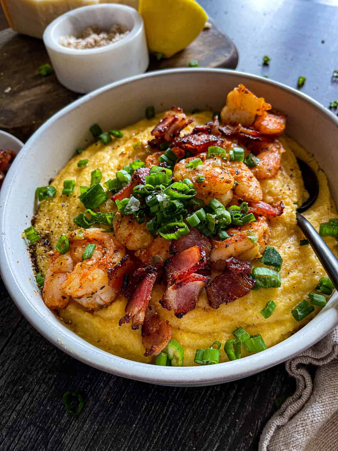 Shrimp and Polenta | An Easy 30-Minute Dinner!