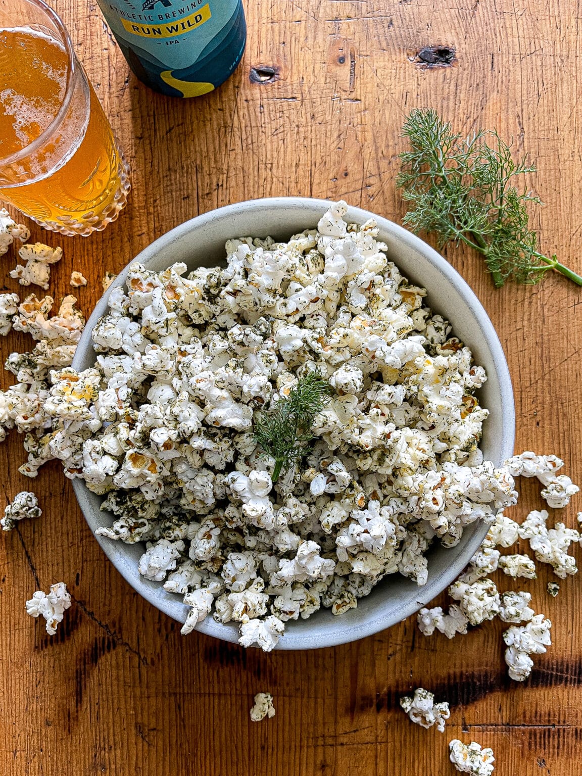 Dill Pickle Popcorn | Easy Tangy Snack Recipe