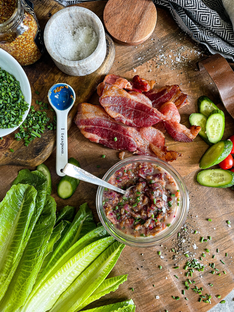 Hot Bacon Dressing Recipe