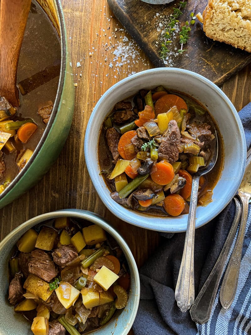 Hearty Vegetable Beef Soup with Chuck Roast