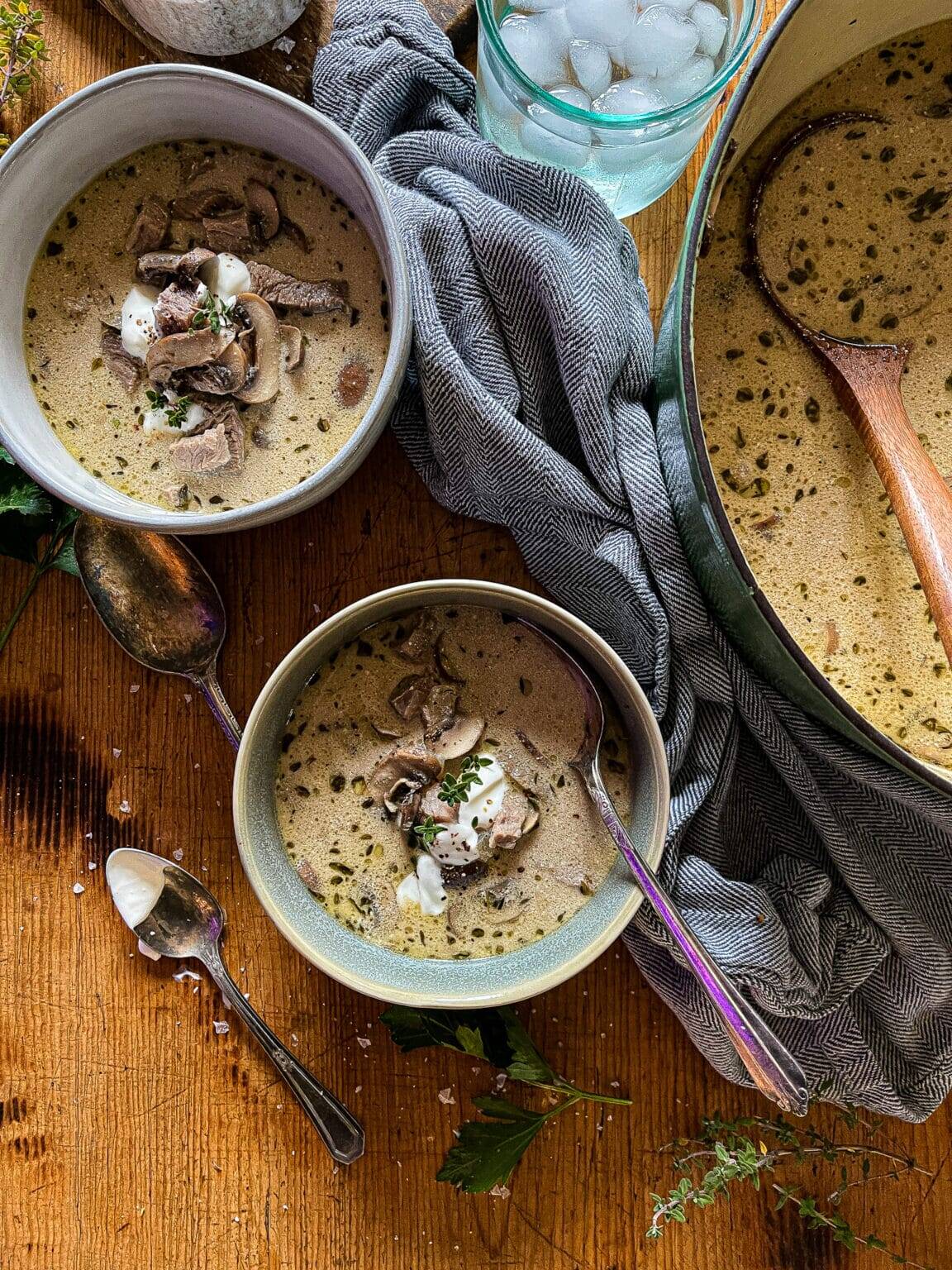 Prime Rib Soup (Creamy, Cozy & Perfect for Leftovers)