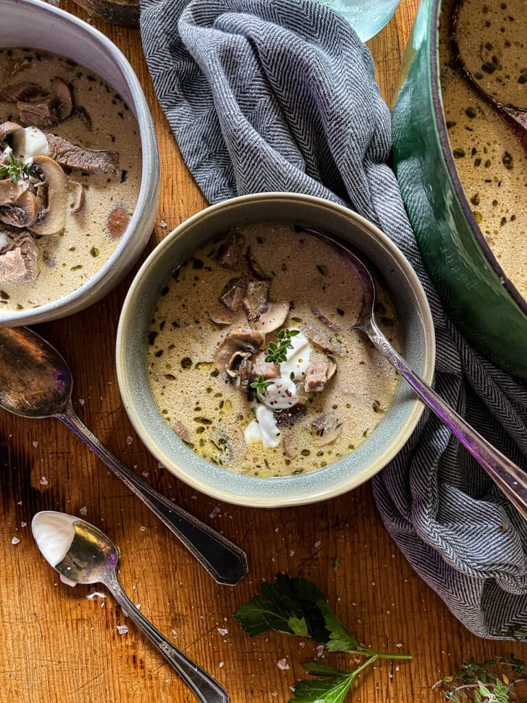 Prime Rib Soup | An Easy Steak Soup Recipe!