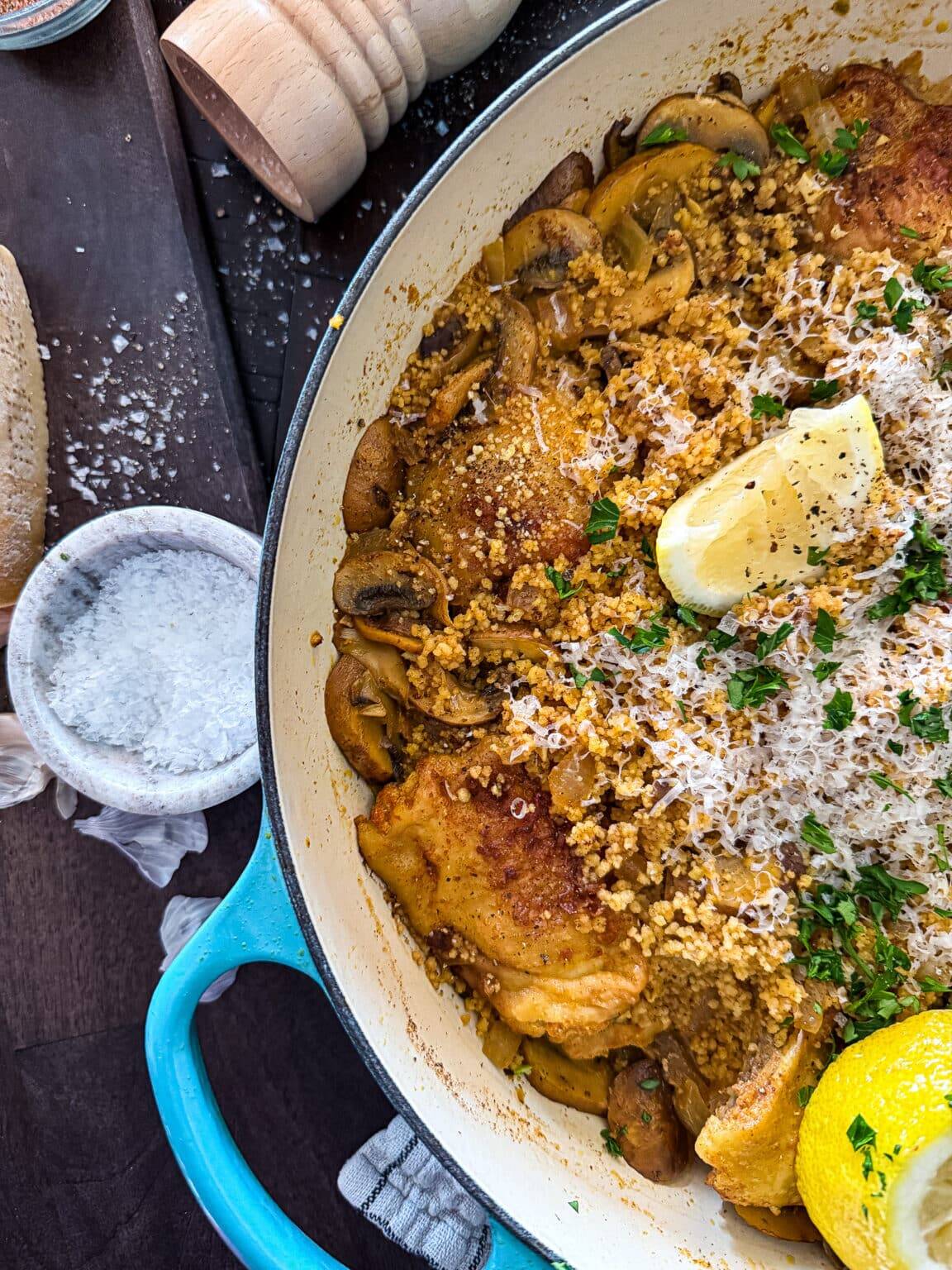 Chicken and Couscous (Easy One-Pot Dinner)
