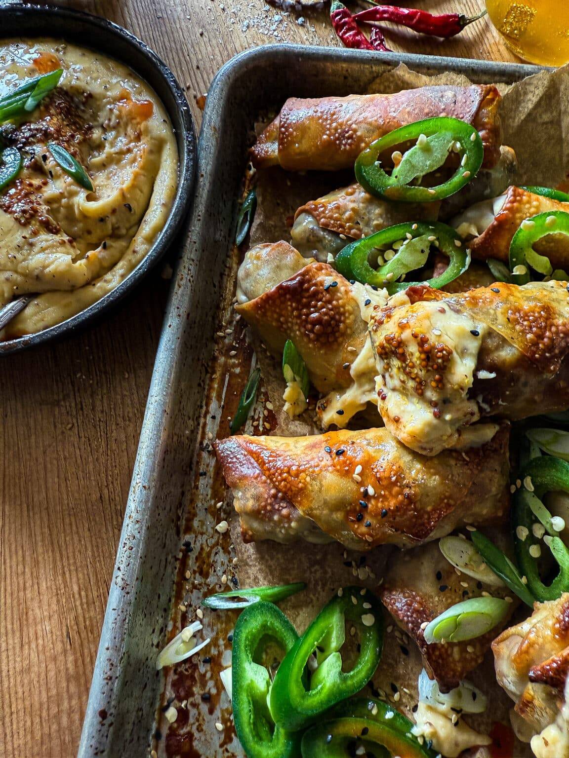Easy Philly Cheesesteak Egg Rolls