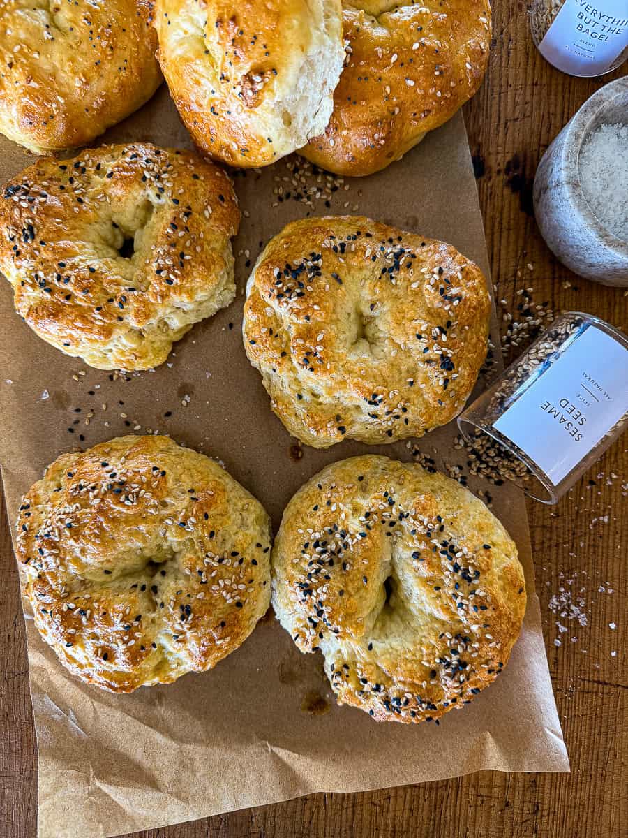 Cottage Cheese Bagels Recipe For The Oven or Air Fryer